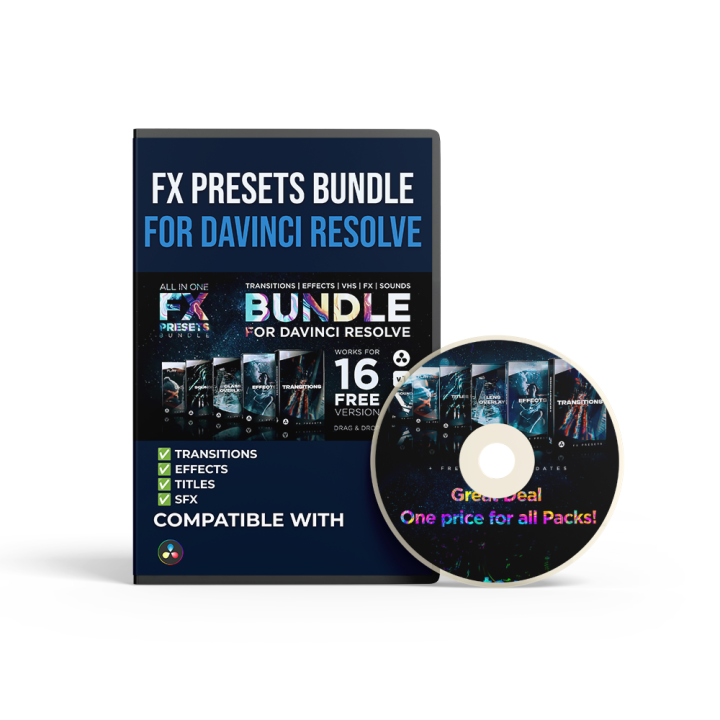 1000+ FX Presets Bundle for DaVinci Resolve | Daraz.lk