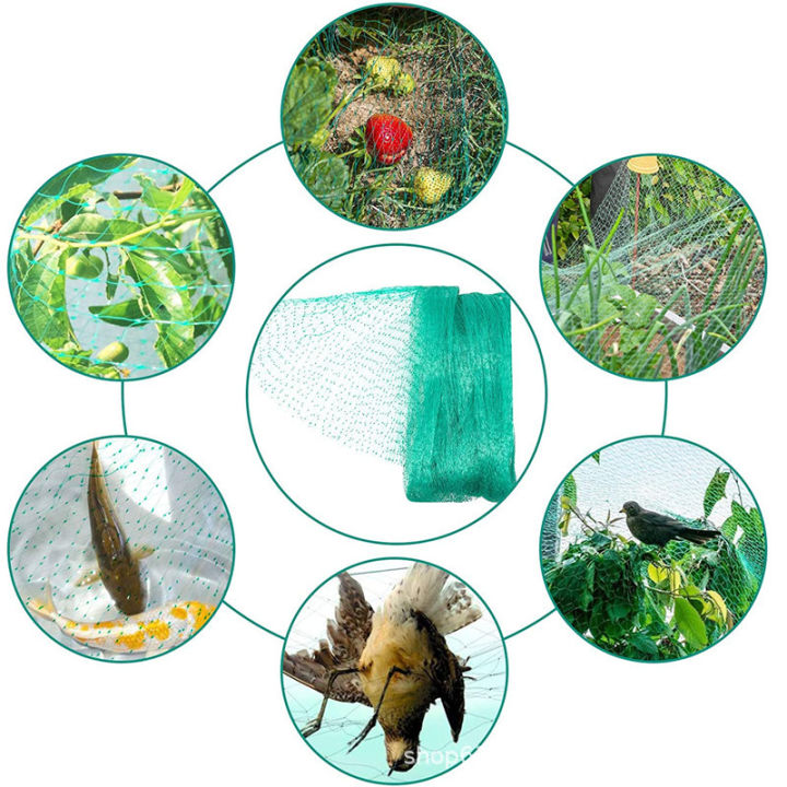 2x5m Garden Vegetable Insect Anti Bird Net Vegetable Protection Fine ...