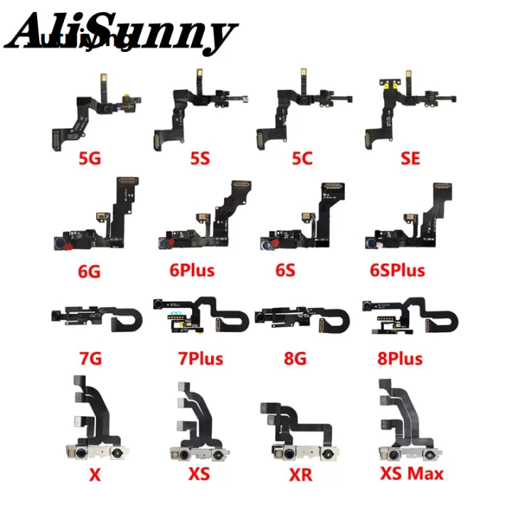 Sutuiying AliSunny 1pcs Front Camera Flex Cable for iPhone 7 8 Plus 5S ...