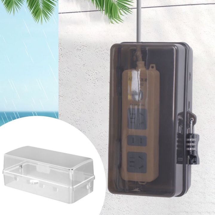 【HOT】 Outdoor Electrical Boxes Waterproof Cable Management Box Rain ...