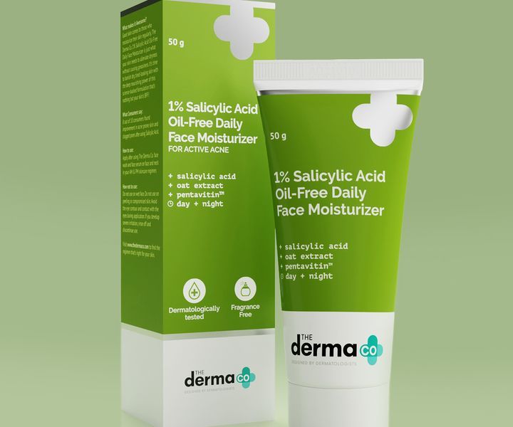 THE DERMA CO 1% Salicylic Acid Oil-Free Face Moisturizer 50G | Daraz.lk