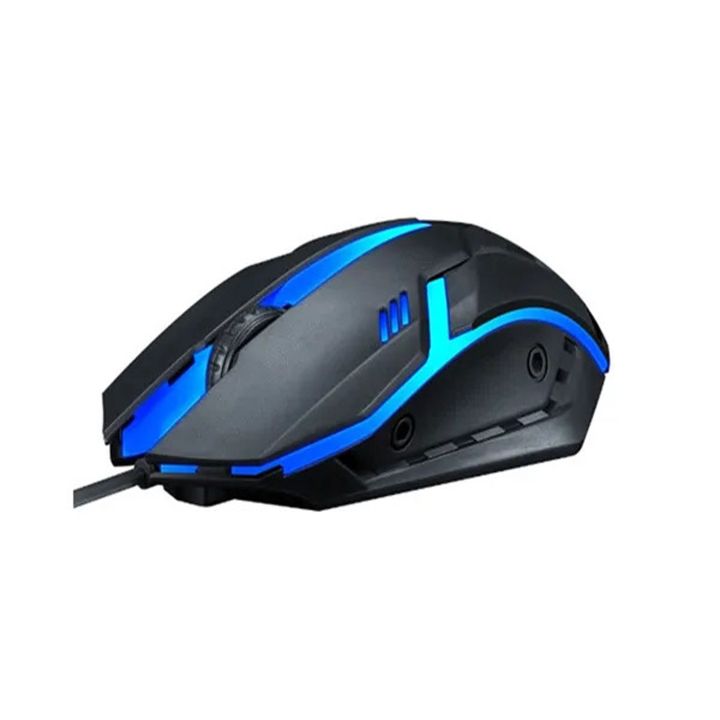 T-Wolf V1 RGB Breathing Light Gaming Mouse 1200DPI Backlight Ergonomic Home Office Mouse for ...