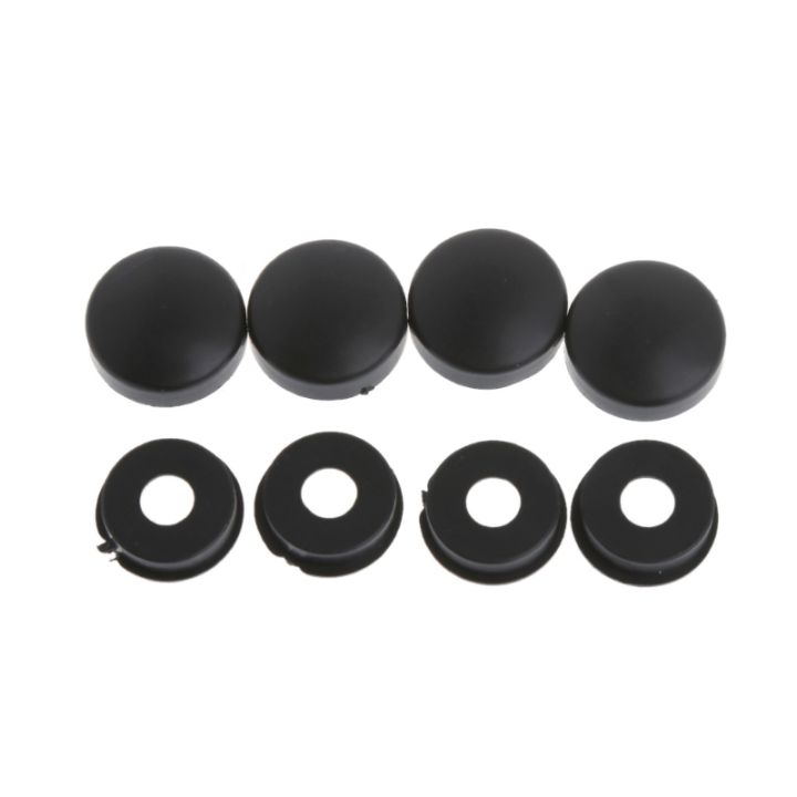 8pcs Car Truck License Plate Bolts Frame Fixed Fasteners Screws Plastic ...