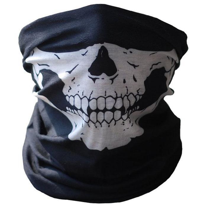 【EarthlyNest】COD Skull Half Face Mask Ghost Scarf Multi Use Neck Warmer ...
