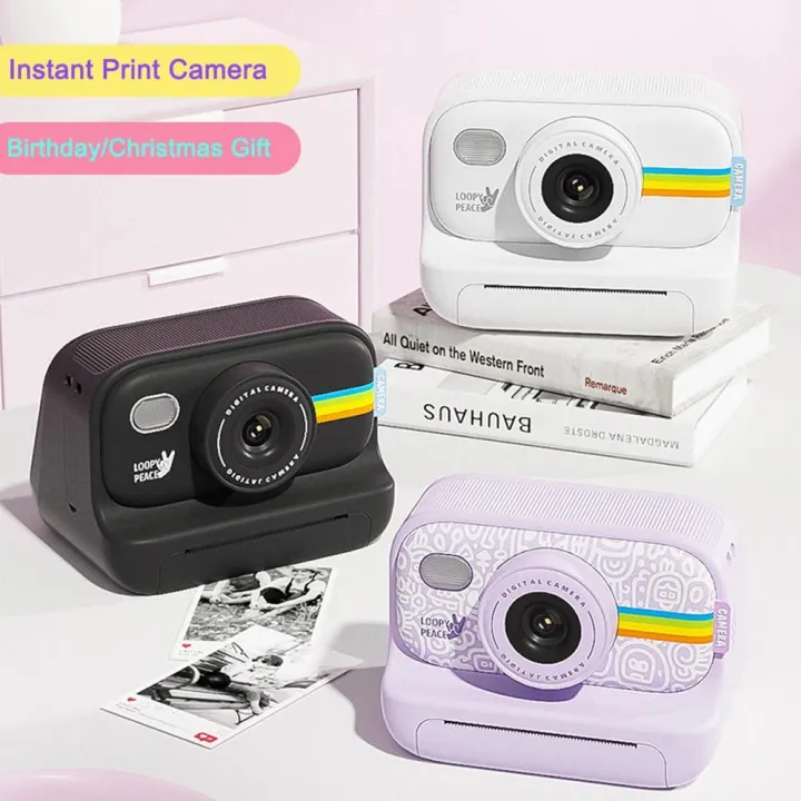 Instant Print Camera for Kids,2.0 Inch Screen Kids Instant Cameras ...