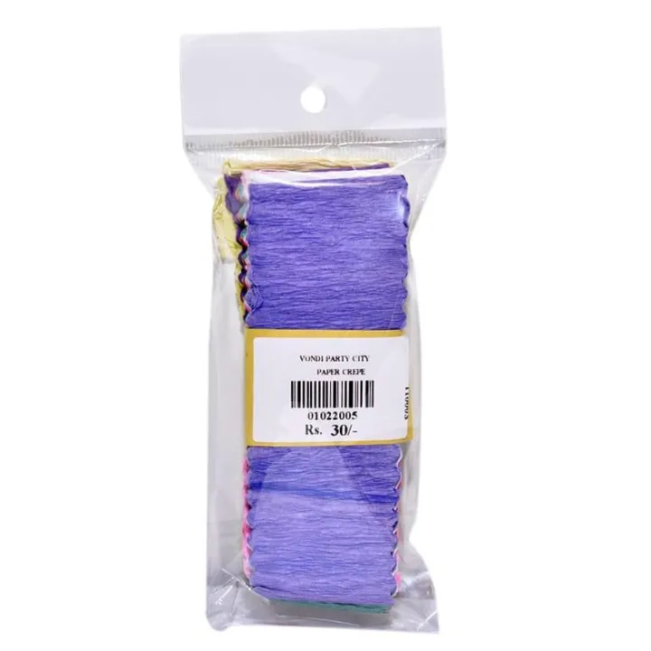 Paper Crape - Multicolor | Daraz.lk