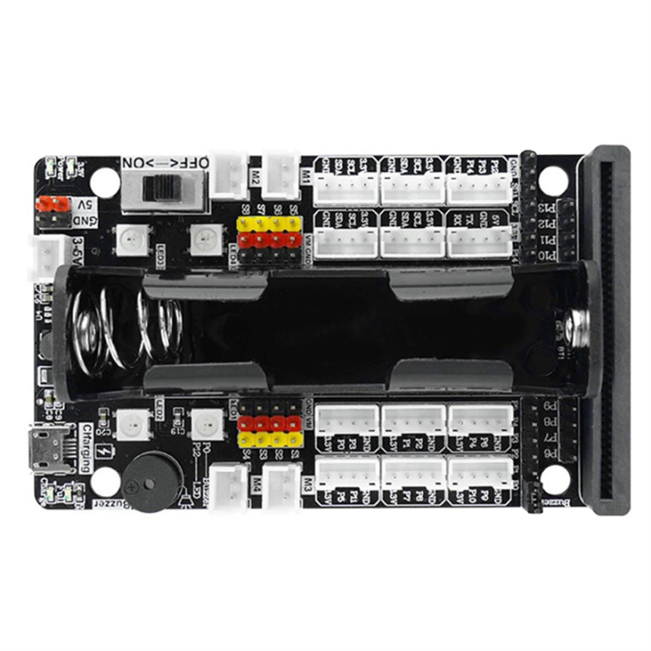 1 Piece For Expansion Board For Python Programming Microbit Sensor Black Bbc Motor Servo