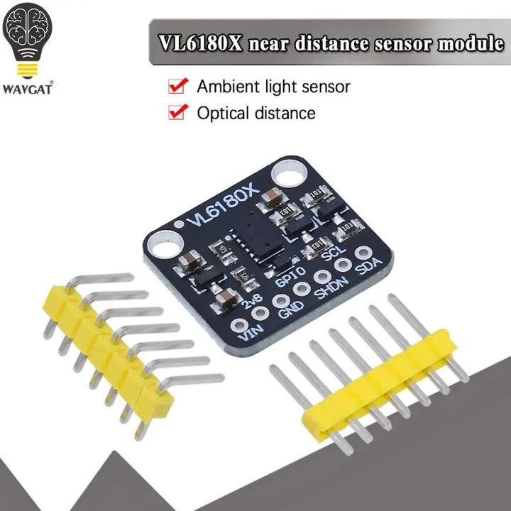 WAVGAT VL6180 VL6180X Range Finder Optical Ranging Sensor Module for ...
