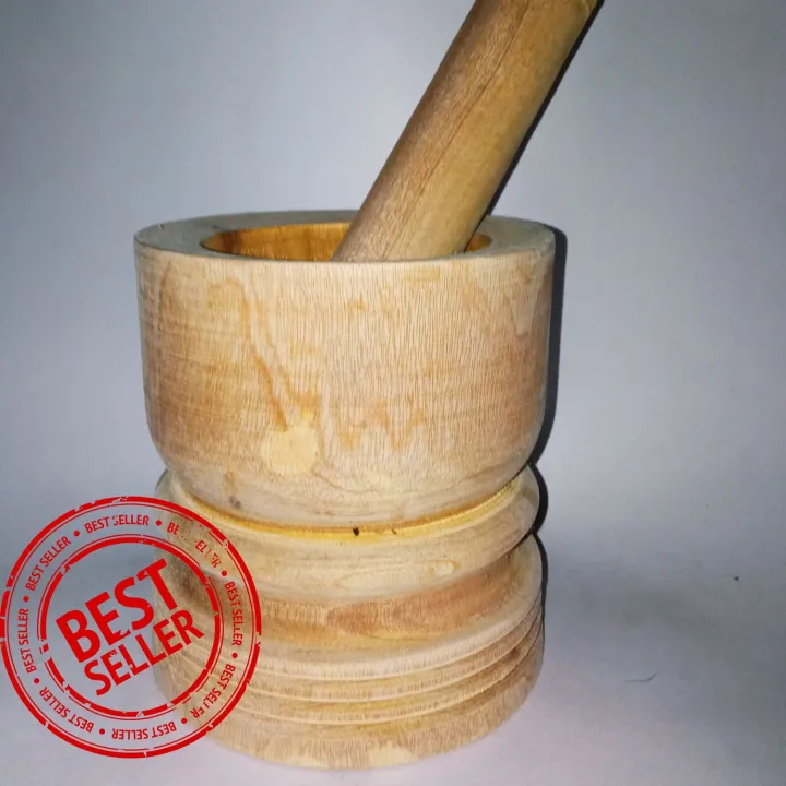 Wooden Mortar/Wangediya | Daraz.lk