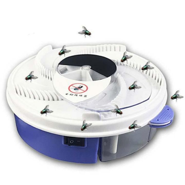 New Rotating Fly Catcher Usb Type Electric Fly Trap With Bait Pest ...