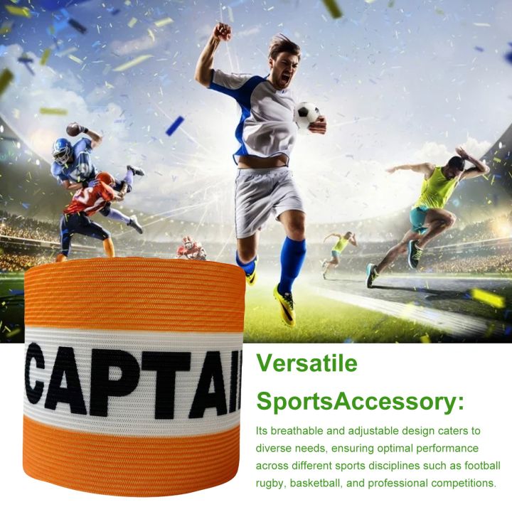 High-density Fastener Tape Adjustable Soccer Captain Armband for ...