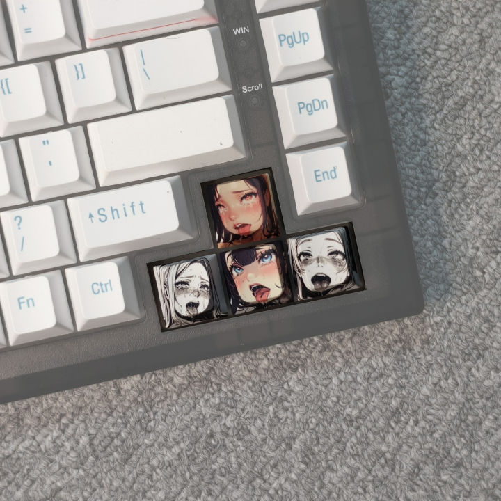 【hot】 4Pc Arrow Key Personalities PBT Keycaps Cherry Profile 5-Sided ...