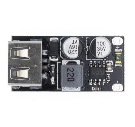 QC3.0 QC2.0 USB DC-DC Buck Converter Charging Step Down Module 6-32V 9V 12V 24V to Fast Quick ...