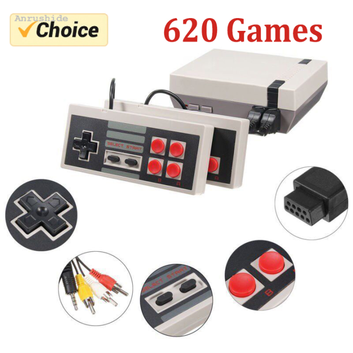Mini TV Handheld Family Recreation Video Game Console AV Output Luxury ...