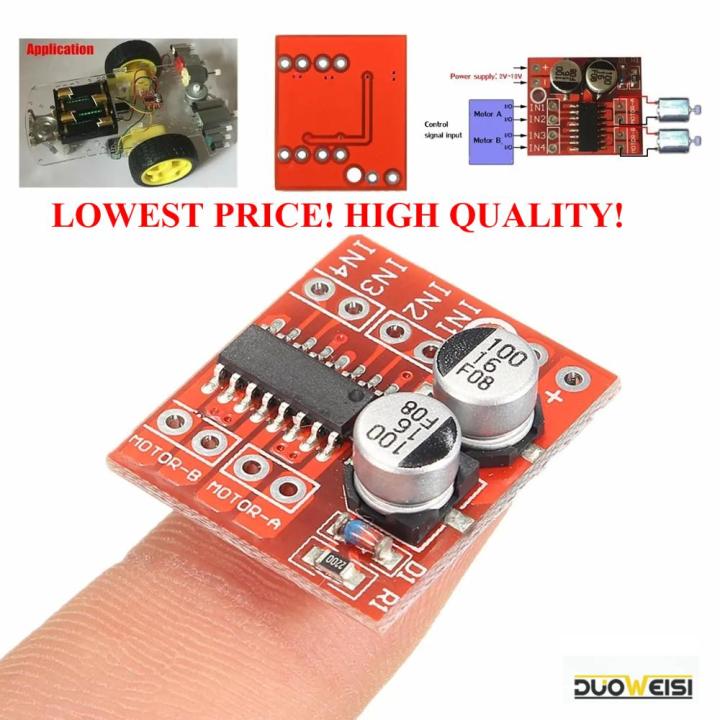 【Universal Car Parts Store】1 L298N Dual Channel DC Motor Driver Mini Module Speed Beyond | Daraz.lk