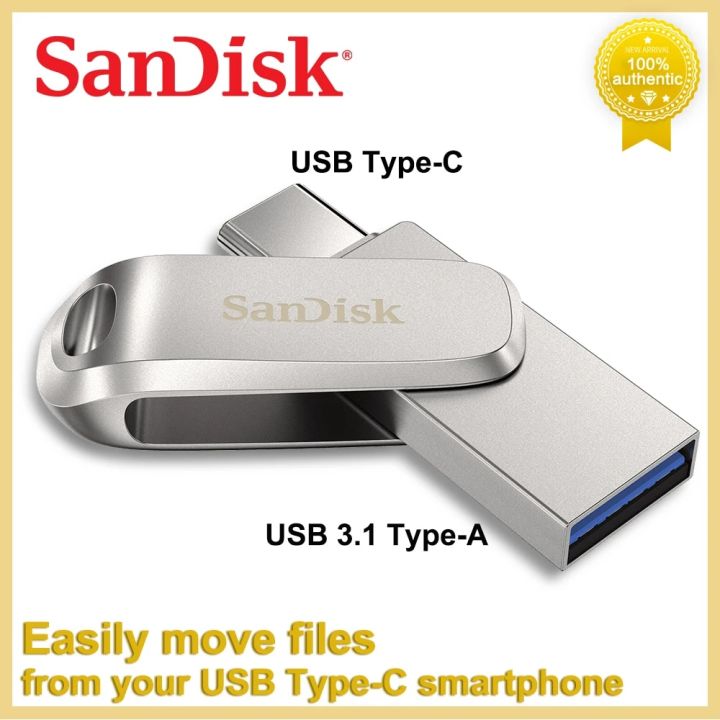 SanDisk Flash Drive Ultra Dual Drive Luxe USB Type-C SDDDC4 USB3.1 ...