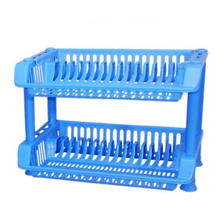 Kitchen Plate Rack Plastic Plate Holder - Large | Daraz.lk