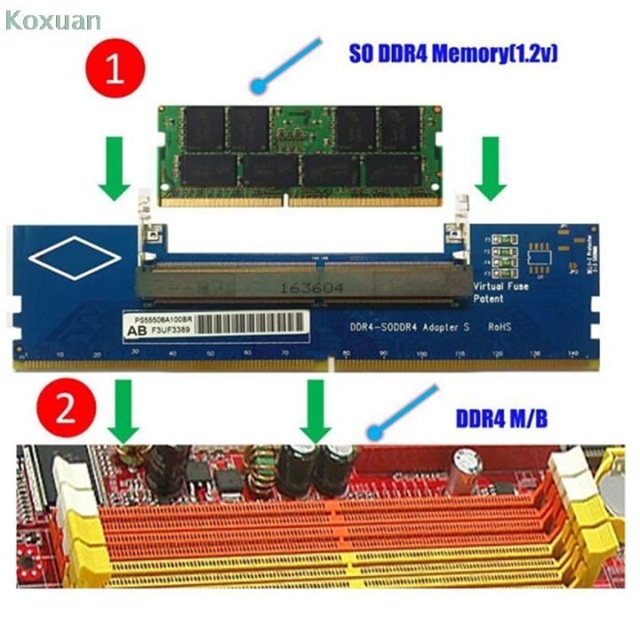 【Hengli jewelry story】Laptop DDR4 RAM To Adapter Card SO DIMM To DDR4 ...