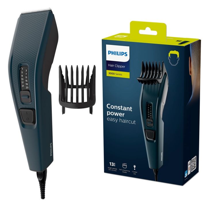 Philips Corded Hair Clipper Serious 3000 HC3505 | Daraz.lk