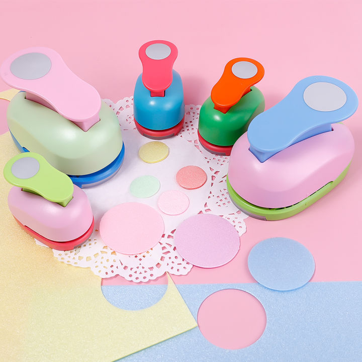 Round Embossers Card Puncher Single Hole Hand Account Hand-made ...