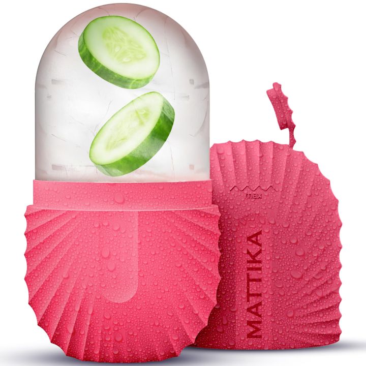 Silicone Ice Roller Facial Ice Cube Mold Beauty Lifting Contouring ...