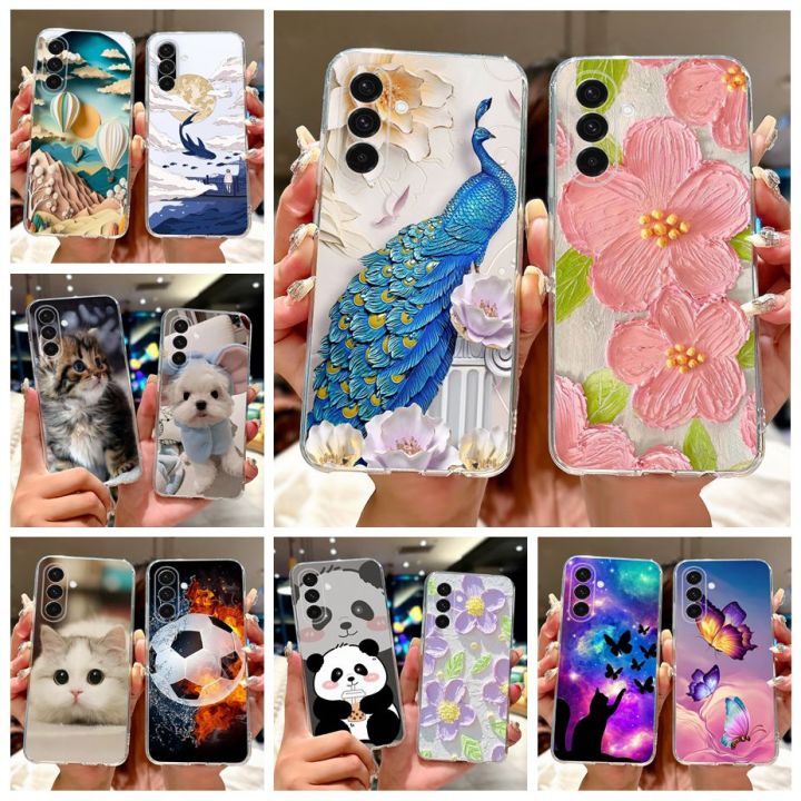 For Samsung Galaxy A16 5G Case A26 A36 A56 Stylish Painted Cover Soft Silicone Case For Samsung ...