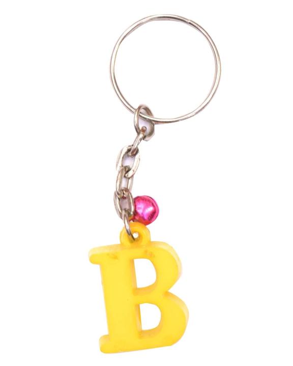 Plastic Key Chain - Yellow | Daraz.lk