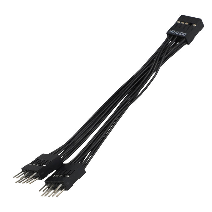 Motherboard Audio HD Extension Cable Black for PC DIY 10cm | Daraz.lk