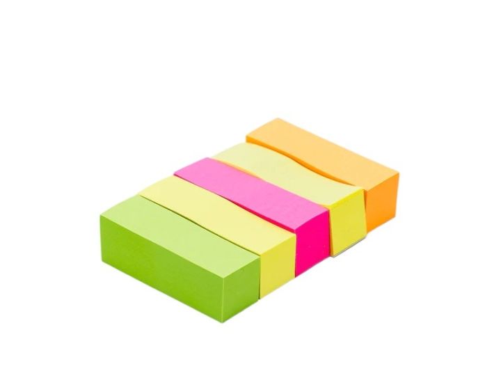 5 Colour Sticky Notes, Practical Notes - Multi Colour Color - 100 ...