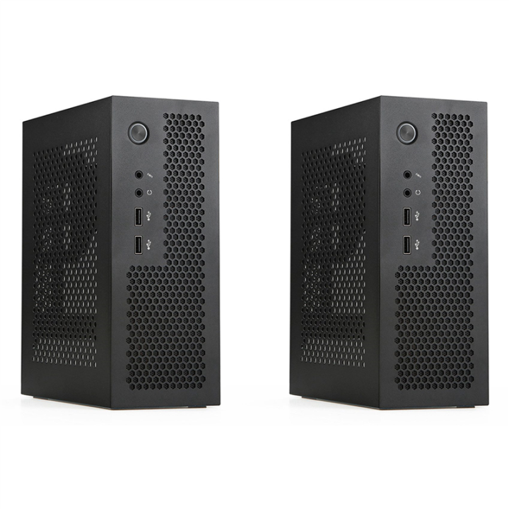(GGBR) 2X A09 HTPC Computer Case Mini ITX Gaming PC Chassis Desktop ...