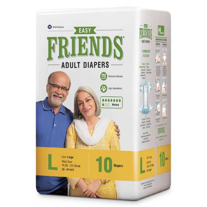 Friends Adult Diaper Easy Medium 10s Daraz Lk