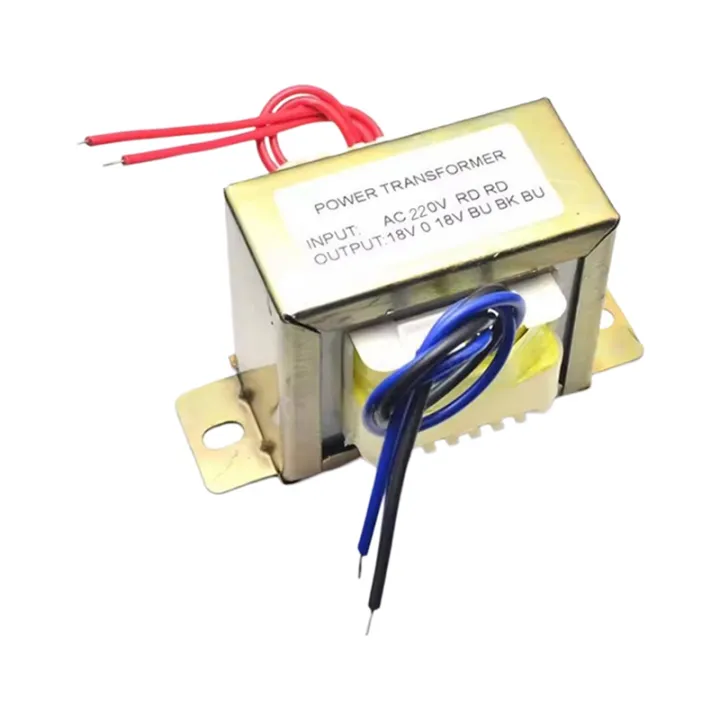 Power Transformer Dual AC 18V 50W EI Transformer 220V | Daraz.lk