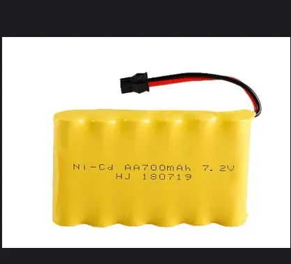 7.2V AA 700mAh Rechargeable battery pack AA 700 mah for Remote Control ...