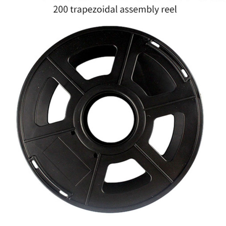 Empty Cable Wire Wrap Reel Drum Black For Christmas Lights Rope Leads ...