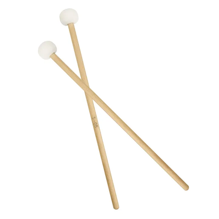 Percussion Replacement S-05 White Felt Timpani Wooden Timpani Hammer ...