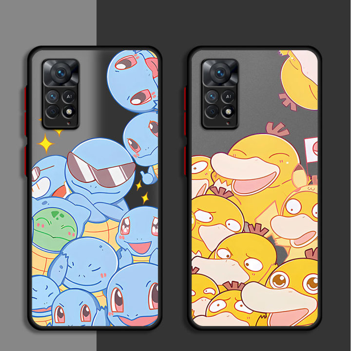 Cover Anime Pokemon Back Print Luxury Phone Case for Redmi Note 9S 11S ...