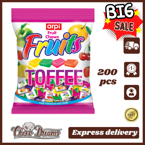 Toffee Soft Candy with Strawberry flavor 1 kg | Daraz.lk