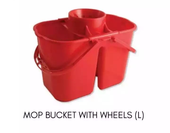 Double Mop Bucket With Wheels | Daraz.lk