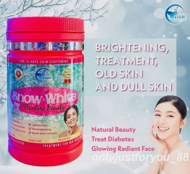 DSM NEW Phyto Gluta Snow White Collagen Advanced Skin Whitening Flawles ...