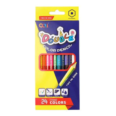 High quality 12PCS Double Sided Color Pencils | Daraz.lk