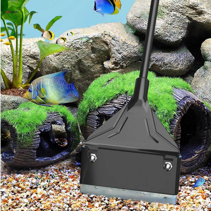 Tank Scraper with 10 Replaceable for Tank Accessories 42cm | Daraz.lk