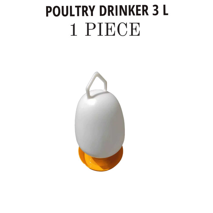 Poultry Drinker-3ltr Chick Drinker Plastic Chicken Drinker Quail Pigeon ...