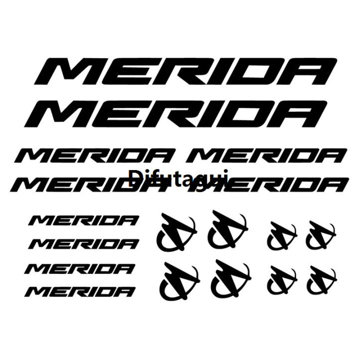 Difutagui Custom Bicycle Vinyl Decal Sticker For MERIDA Decor ...
