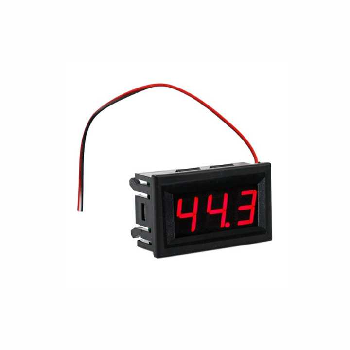 Red Digital Panel Light Voltmer With Voltage Indicator | Daraz.lk