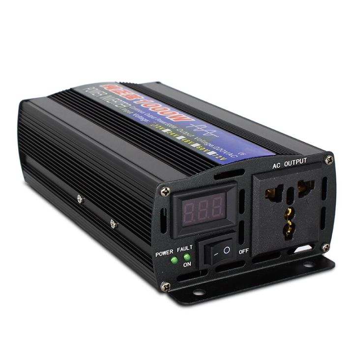 1000W Pure Sine Wave Inverter DC 12V To AC 220V Voltage 60HZ Converter ...