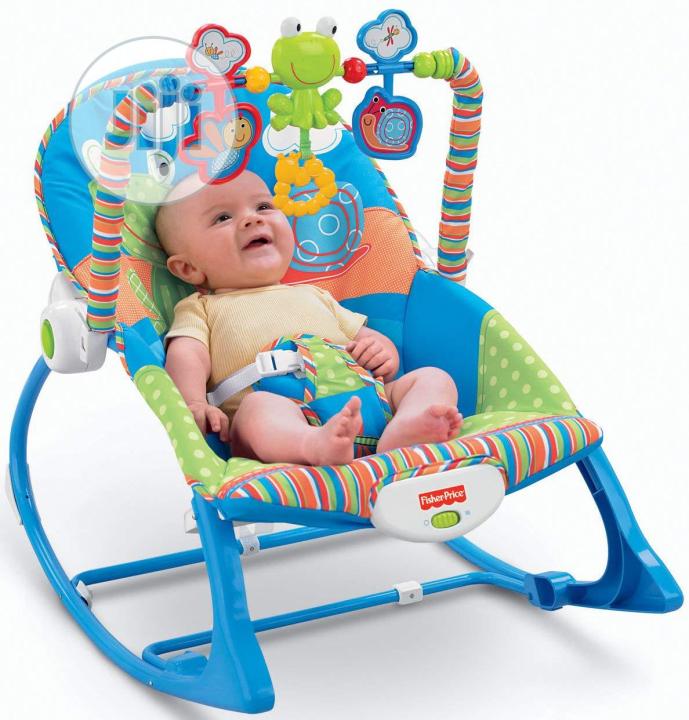 Tiibaby - Infant to Toddler Rocker - Blue | Daraz.lk