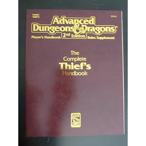 The Complete Thief's Handbook: Player's Handbook Rules Supplement, 2nd ...