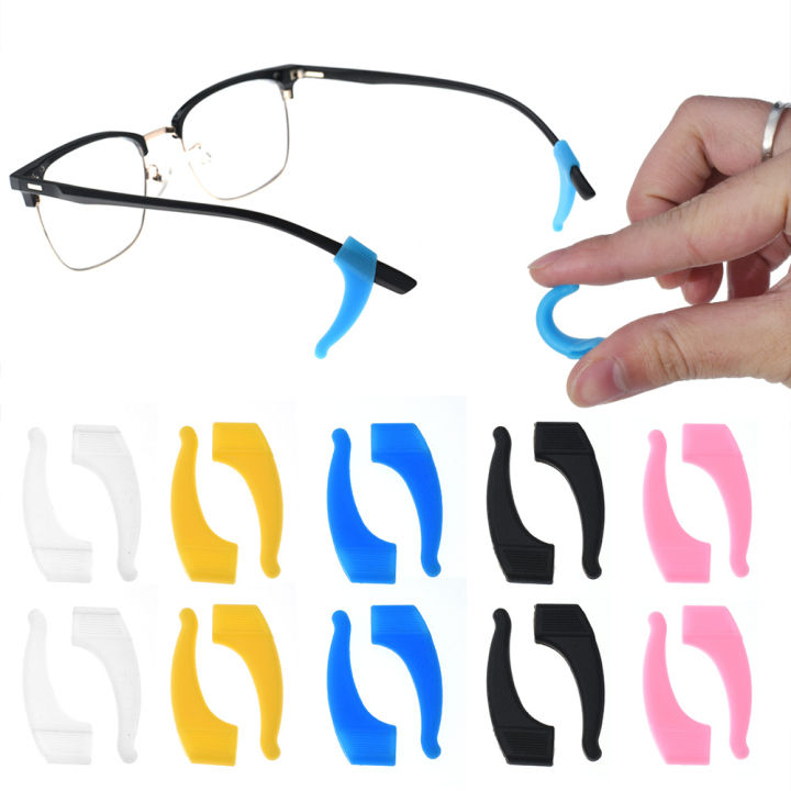 Anti Slip Ear Hook Eyeglass Eyewear Accessories Eye Glasses Silicone ...