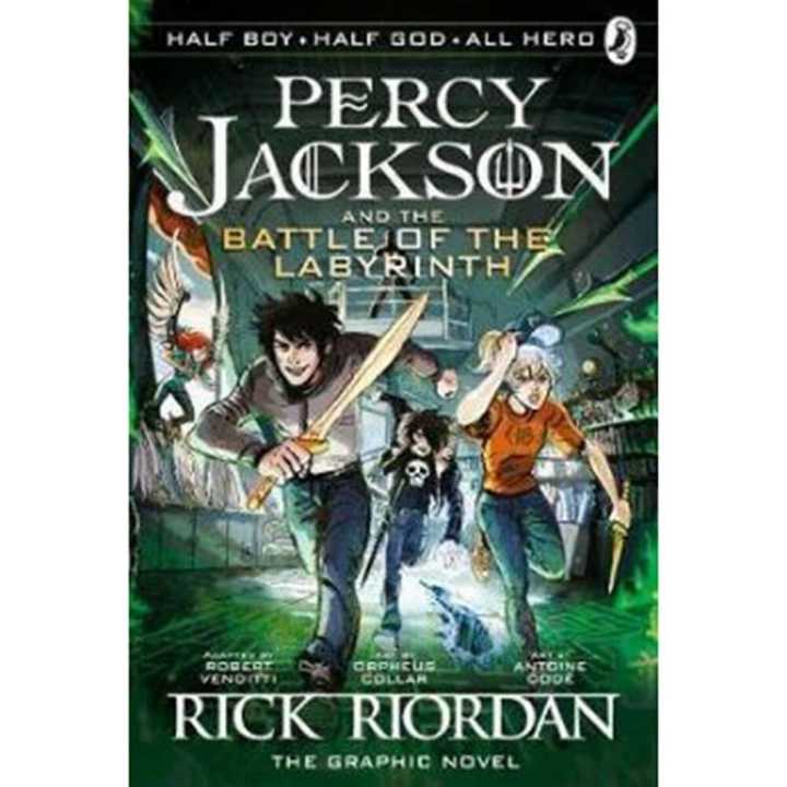 Percy Jackson Book 4 : The Battle of the Labyrinth : The Graphic Novel ...