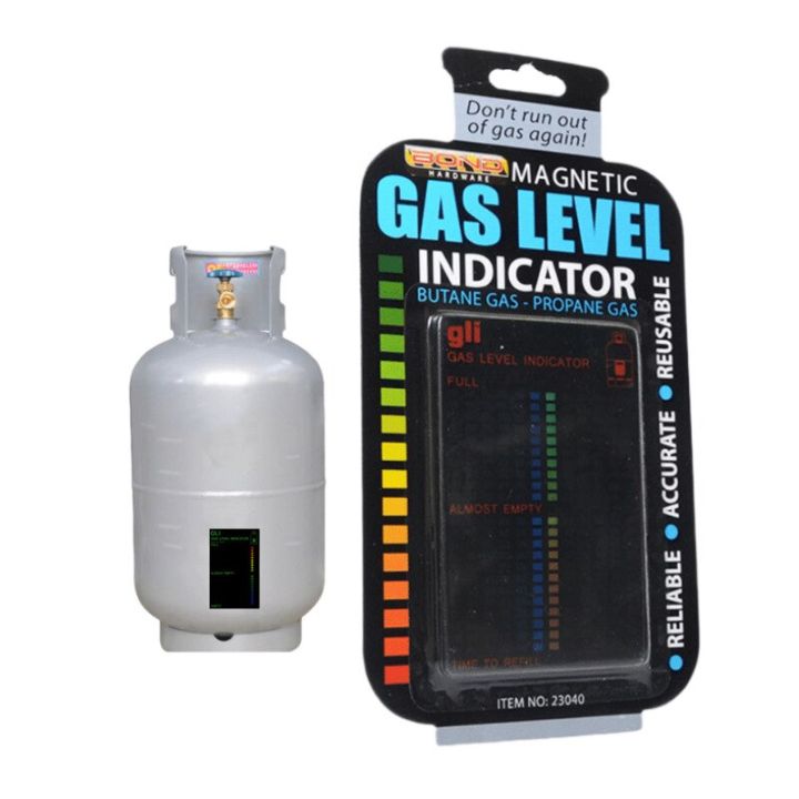Reusable Gas Test Propane Butane LPG Fuel Indicator Magnetic Gauge ...